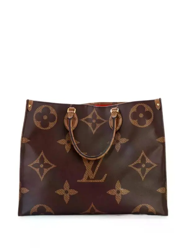LOUIS VUITTON Onthego Reverse Monogram Giant Gm Tote Bag