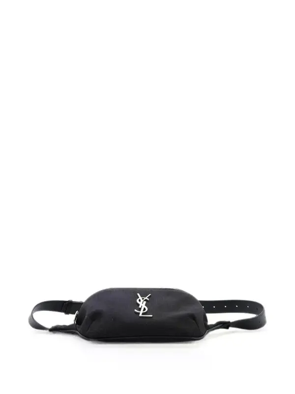 Saint Laurent Classic Monogram Canvas Belt Bag