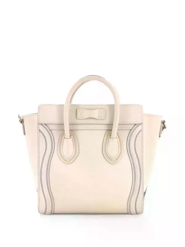 Celine Luggage Bag Smooth Leather Nano Crossbody Bag