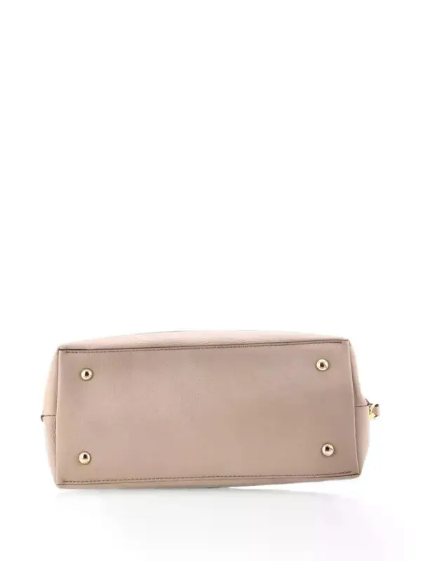 LOUIS VUITTON Lockme Ever Handbag Leather Mm Satchel