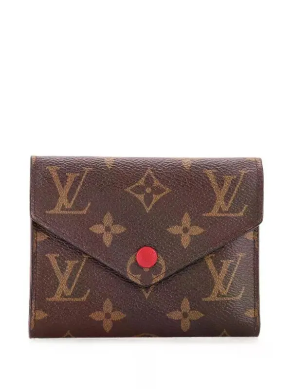 LOUIS VUITTON Victorine Wallet Monogram Canvas Small Wallets