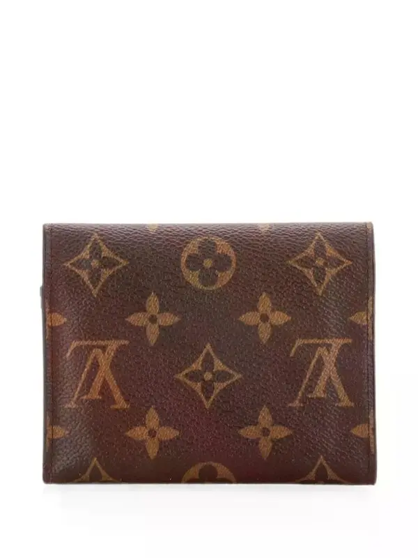 LOUIS VUITTON Victorine Wallet Monogram Canvas Small Wallets