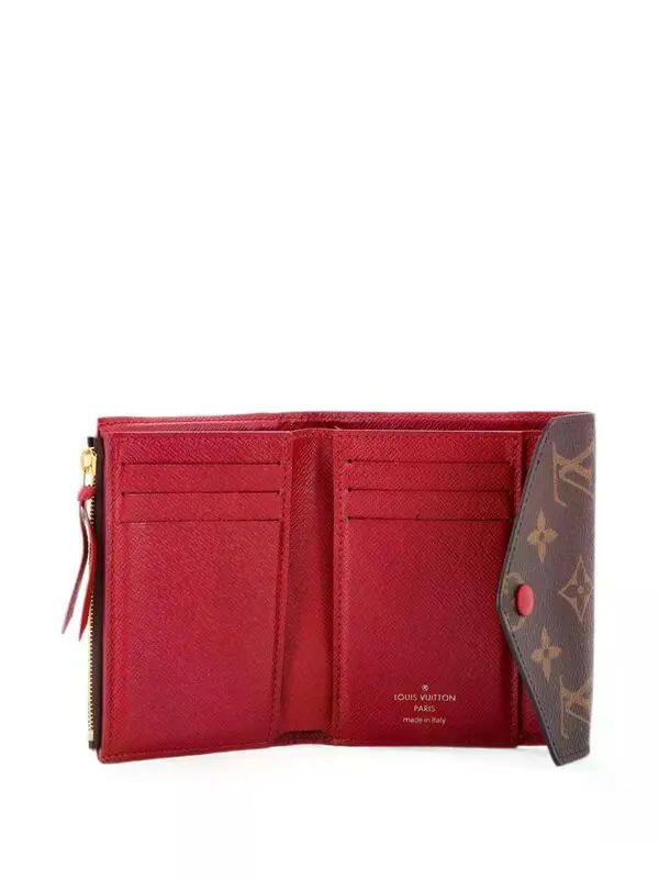 LOUIS VUITTON Victorine Wallet Monogram Canvas Small Wallets