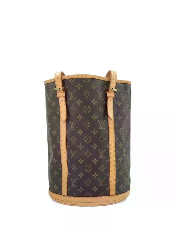 LOUIS VUITTON 2002 Monogram Bucket Gm Tote Bag