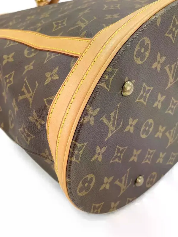 LOUIS VUITTON 2002 Monogram Bucket Gm Tote Bag