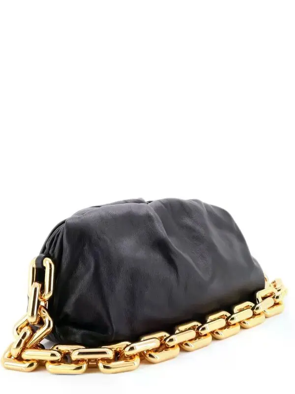Bottega Veneta The Chain Pouch Leather Shoulder Bag