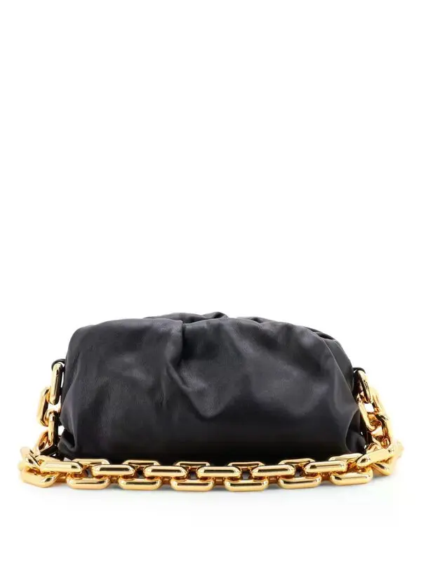 Bottega Veneta The Chain Pouch Shoulder Bag - Black