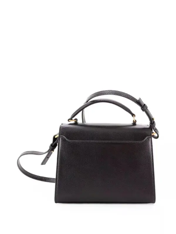 Saint Laurent Cassandra Top Handle Bag Leather Mini Shoulder Bag