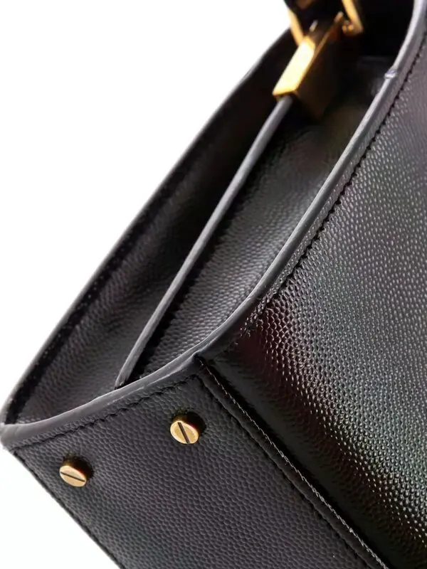 Saint Laurent Cassandra Top Handle Bag Leather Mini Shoulder Bag