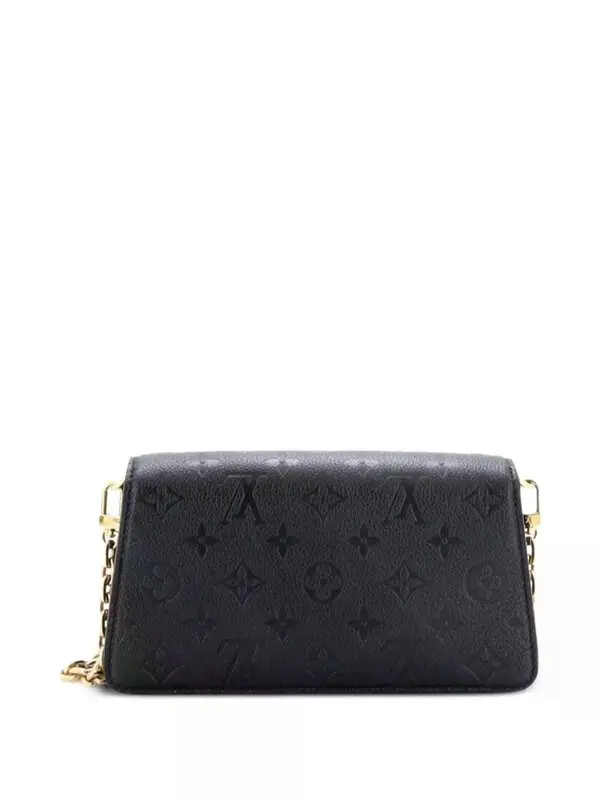 LOUIS VUITTON Pochette Metis Wallet On Chain Monogram Empreinte Leather Crossbody Bag