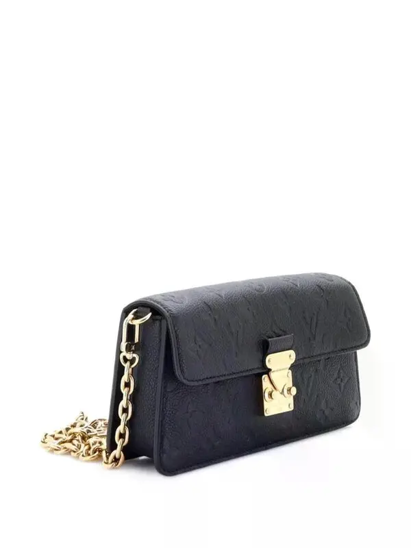 LOUIS VUITTON Pochette Metis Wallet On Chain Monogram Empreinte Leather Crossbody Bag