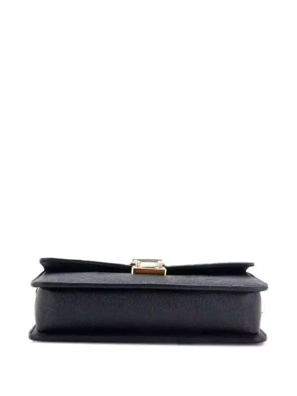 LOUIS VUITTON Pochette Metis Wallet On Chain Monogram Empreinte Leather Crossbody Bag