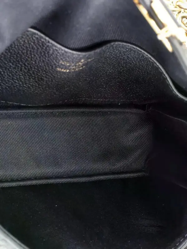 LOUIS VUITTON Pochette Metis Wallet On Chain Monogram Empreinte Leather Crossbody Bag
