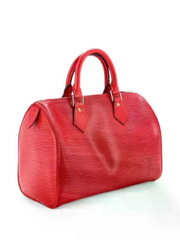 LOUIS VUITTON Speedy Handbag Epi Leather 25 Satchel