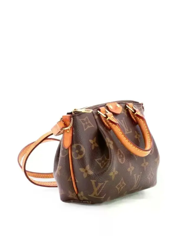 LOUIS VUITTON Monogram Canvas Nano Crossbody Bag - Brown