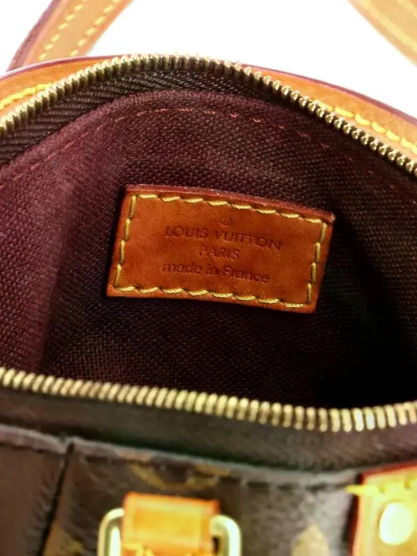LOUIS VUITTON Monogram Canvas Nano Crossbody Bag - Brown