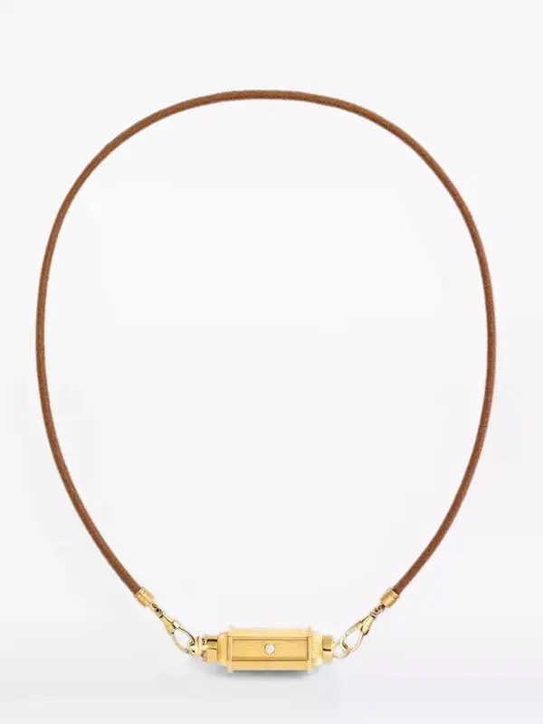 MARIE LICHTENBERG Baby Locket Diamond Necklace