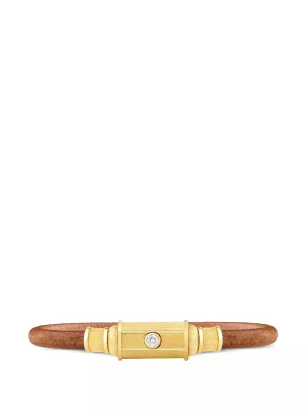 MARIE LICHTENBERG Lasso Diamond Locket Bracelet