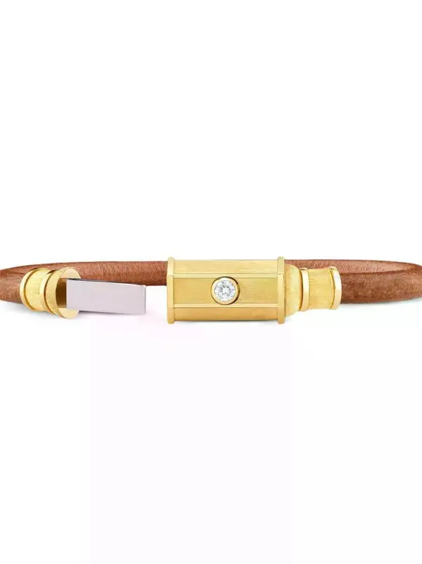 MARIE LICHTENBERG Lasso Diamond Locket Bracelet