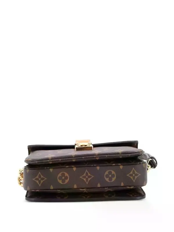 LOUIS VUITTON Monogram Canvas Pochette Metis East West Crossbody Bag - Brown