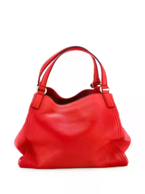 Gucci Soho Leather Medium Shoulder Bag - Red