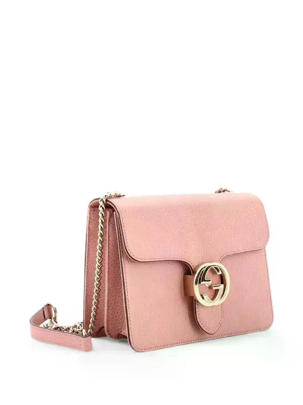Gucci Interlocking Leather Small Shoulder Bag