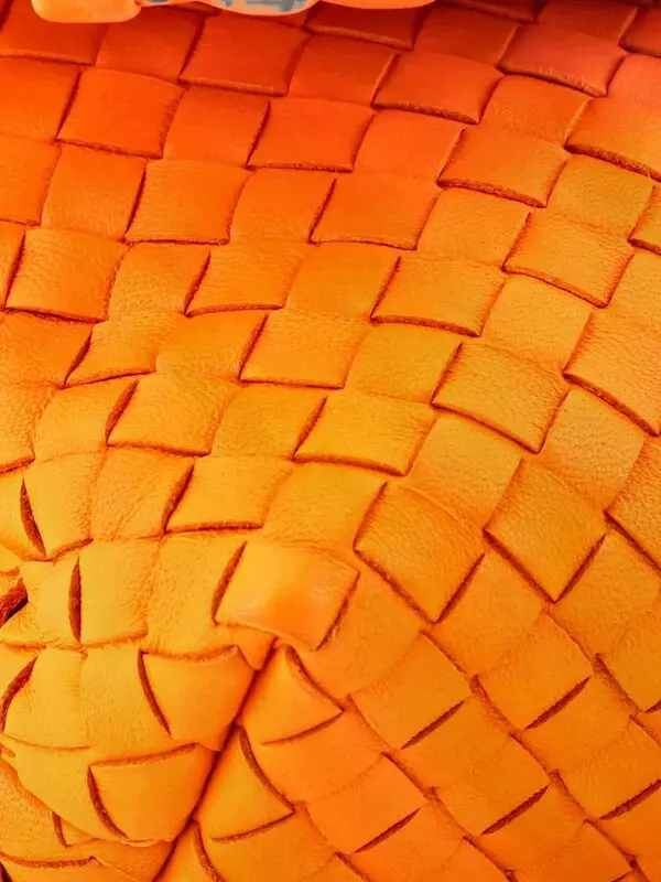 Bottega Veneta Olimpia Intrecciato Nappa Baby Crossbody Bag - Orange