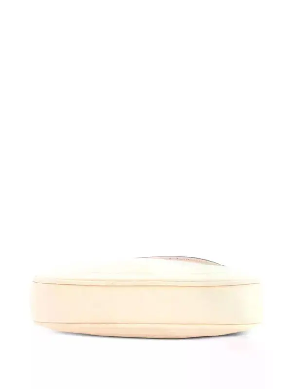 Gucci Aphrodite Leather Mini Shoulder Bag - White