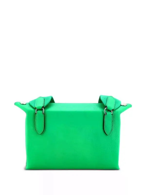 Hermès Togo Videpoche Crossbody Bag - Green