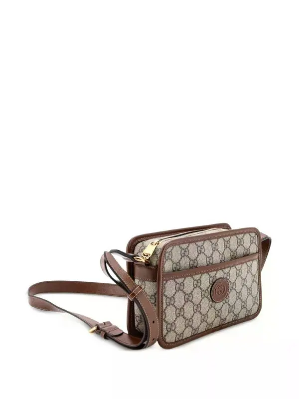 Gucci Gg Coated Canvas Mini Camera Bag