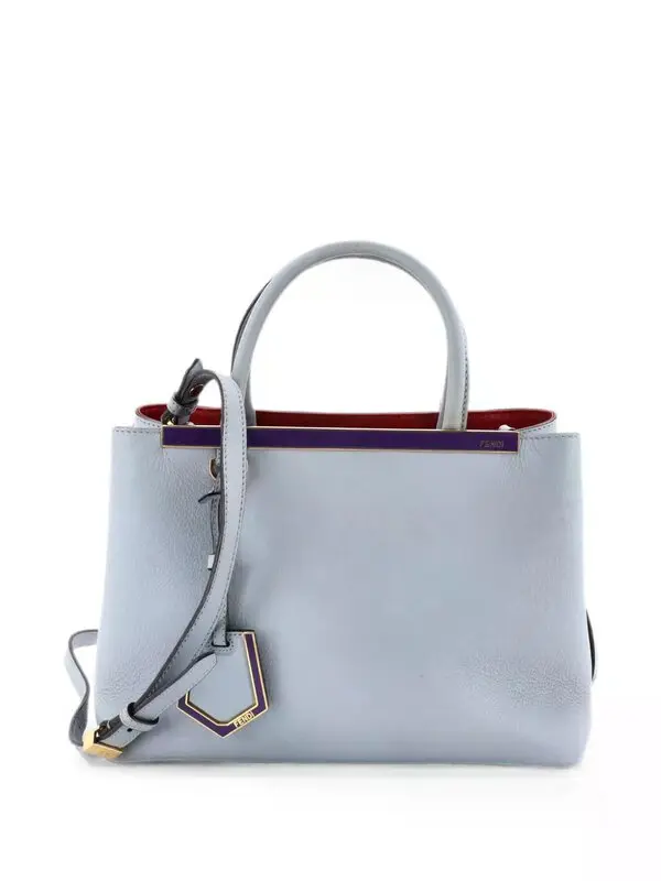 Fendi 2jours Bag Leather Petite Satchel