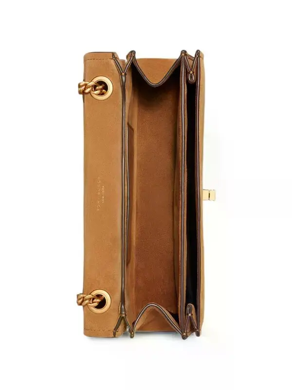 Tory Burch Kira Suede Shoulder Bag