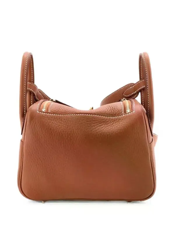 Hermès Lindy Bag Clemence Mini Crossbody Bag - Brown
