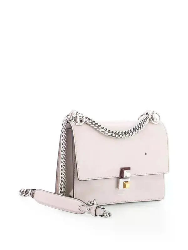 Fendi Kan I Bag Leather Small Crossbody Bag