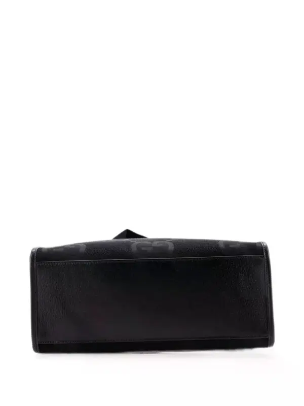 Gucci Convertible Jumbo Gg Canvas Small Tote Bag