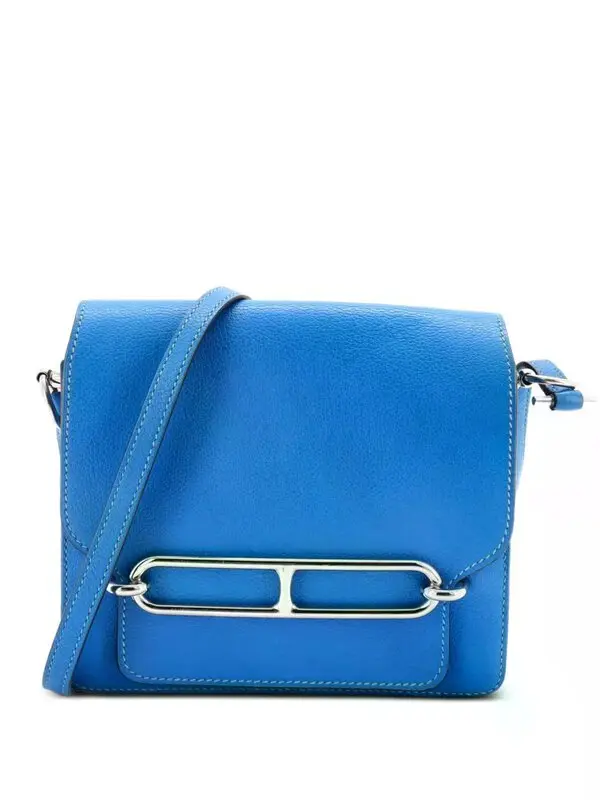 Hermès Roulis Bag Evercolor 18 Crossbody Bag - Blue