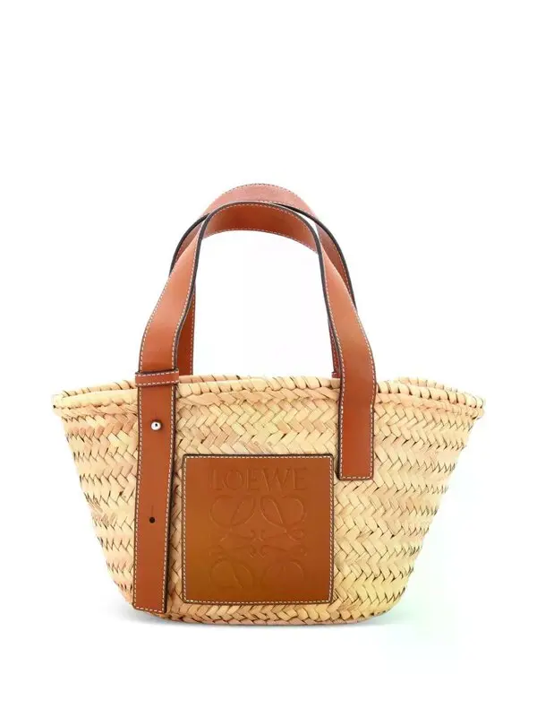 Loewe Raffia Tote Bag - Brown