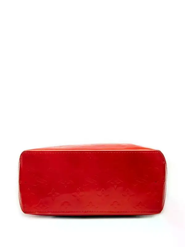 LOUIS VUITTON 2003 Monogram Vernis Reade Pm Handbag - Red