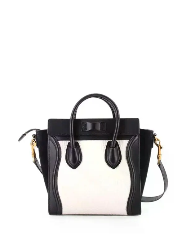 Celine Luggage Nano Crossbody Bag - Black