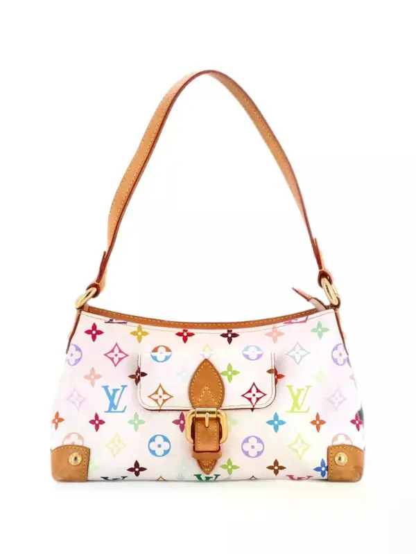 LOUIS VUITTON Eliza Handbag Monogram Multicolor Hobo Bag - White