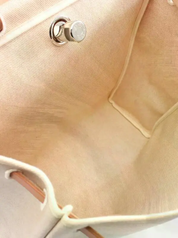 Hermès 1999 Toile H Herbag Mm Satchel
