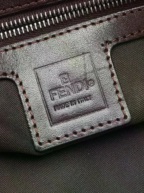 Fendi Zucca Canvas Shoulder Bag
