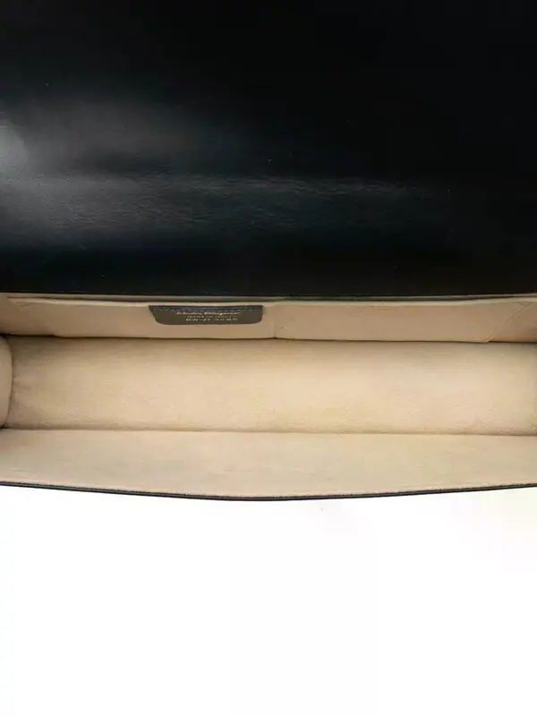 FERRAGAMO Smooth Calfskin Clutch With Chain Shoulder Bag