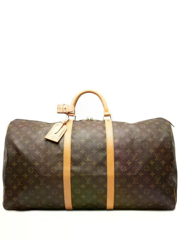 LOUIS VUITTON Monogram Keepall 60 Travel Bag