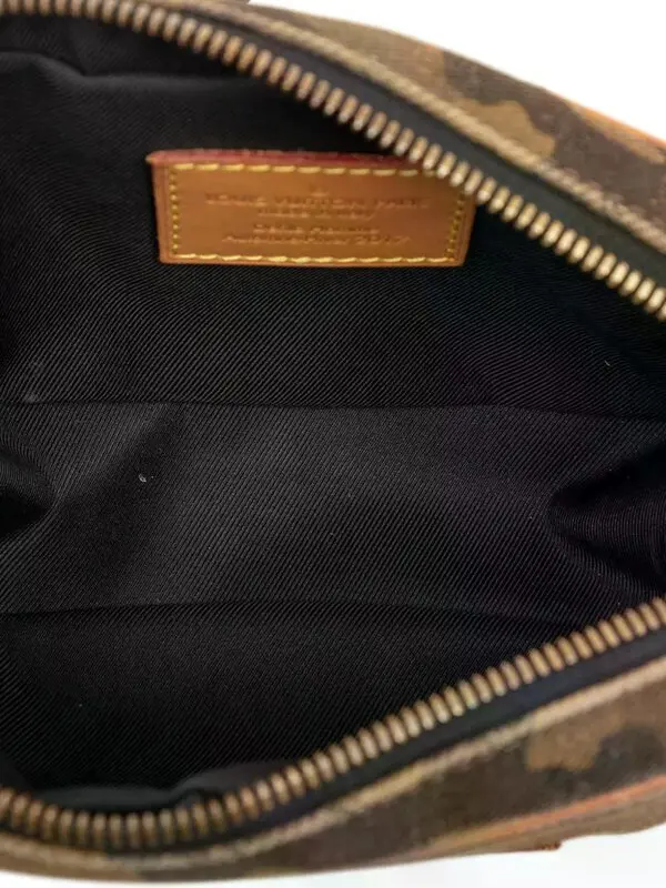 LOUIS VUITTON 2017 Supreme Camouflage Bum Bag Pm Belt Bag - Brown