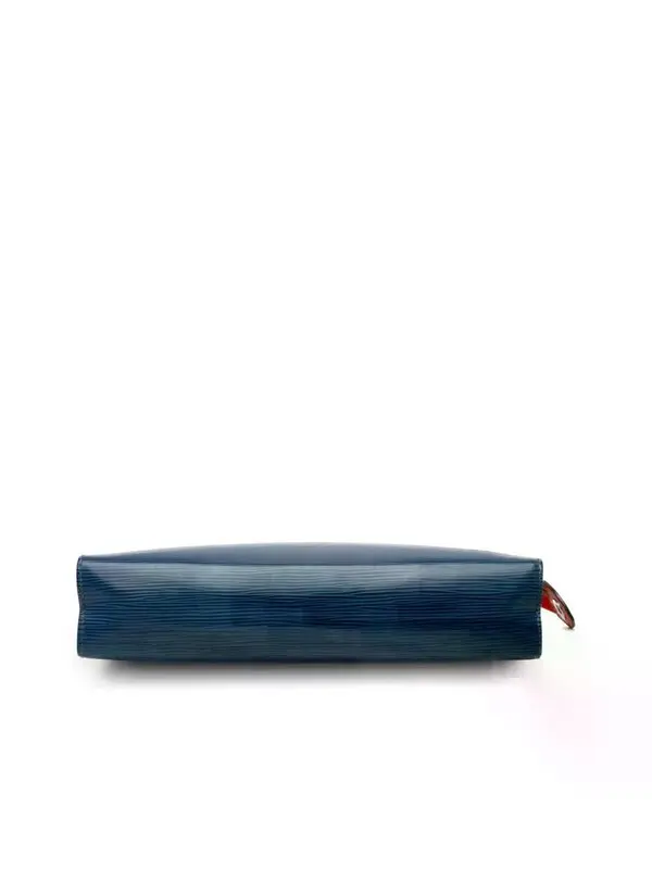 LOUIS VUITTON Epi Pochette Voyage Mm Clutch Bag - Blue