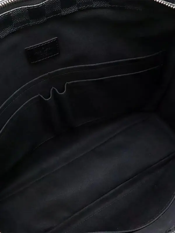 LOUIS VUITTON 2015 Damier Graphite Tadao Satchel