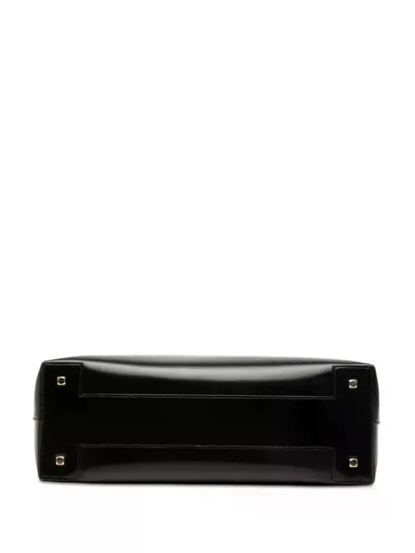 FERRAGAMO 2010-2026 Patent Gancini Top Handle Satchel