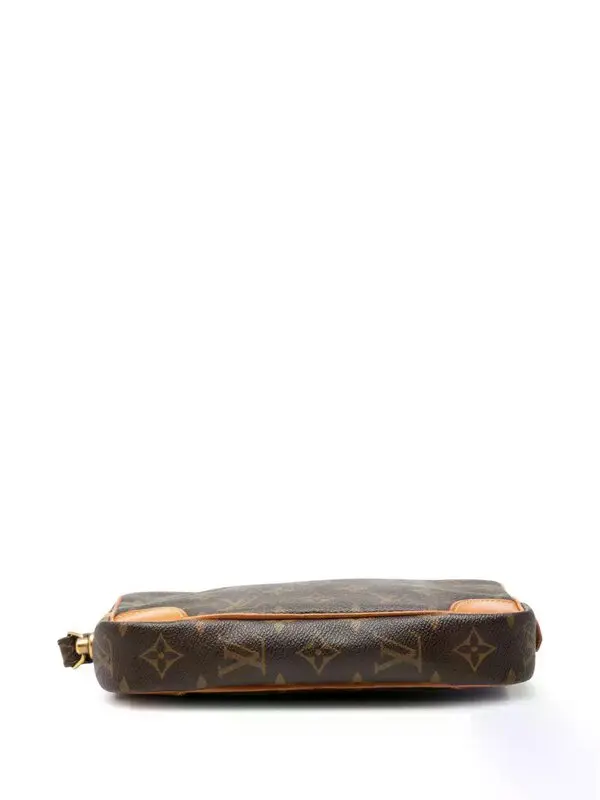 LOUIS VUITTON Monogram Canvas Marly Dragonne Pm Clutch Bag - Brown