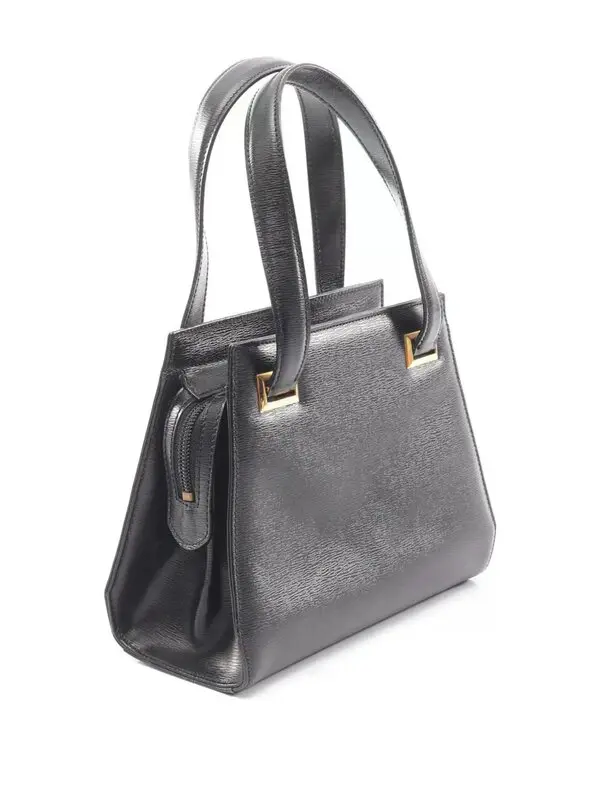 Dior Leather Top Handle Handbag